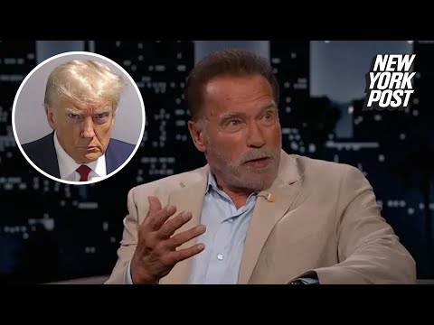 Arnold Schwarzenegger on Donald Trump’s 215-pound booking weight: ‘A little more like 315 pounds’