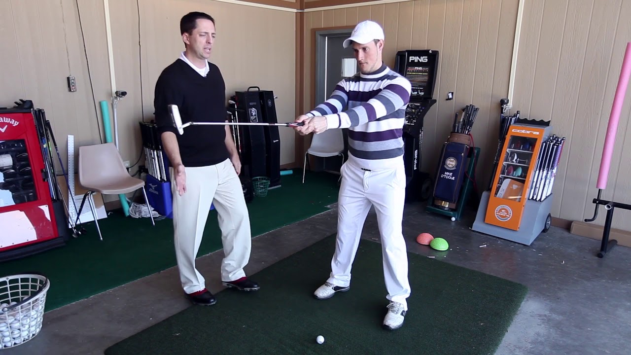 Video 63 Putting Posture Drill colby huffman gary gilchrist - YouTube
