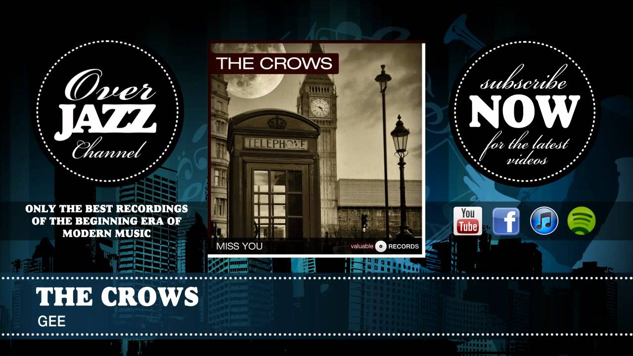 The Crows - Gee (1953) - YouTube