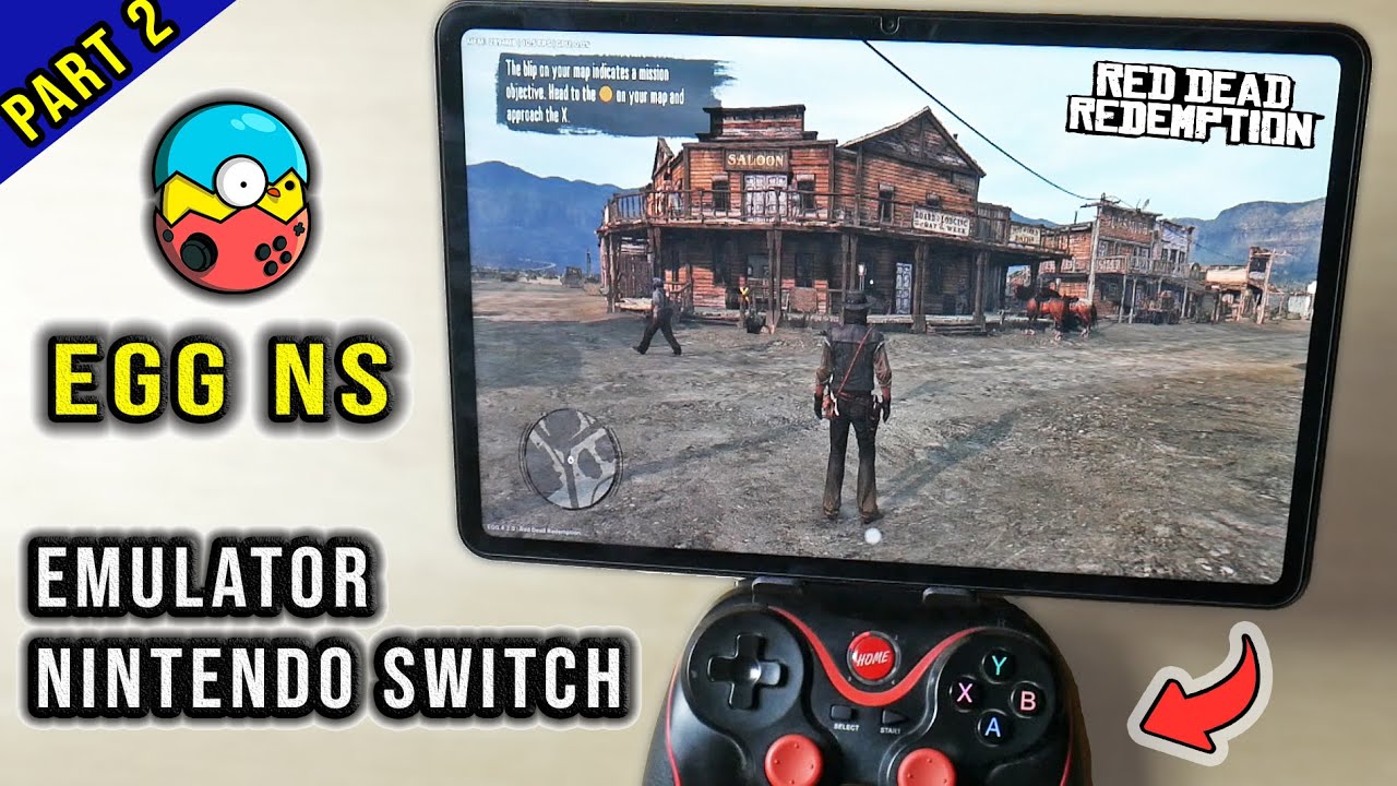 Main Emulator EGG NS Nintendo Switch Xiaomi Pad 6 + Gamepad X3 Part 2 ...