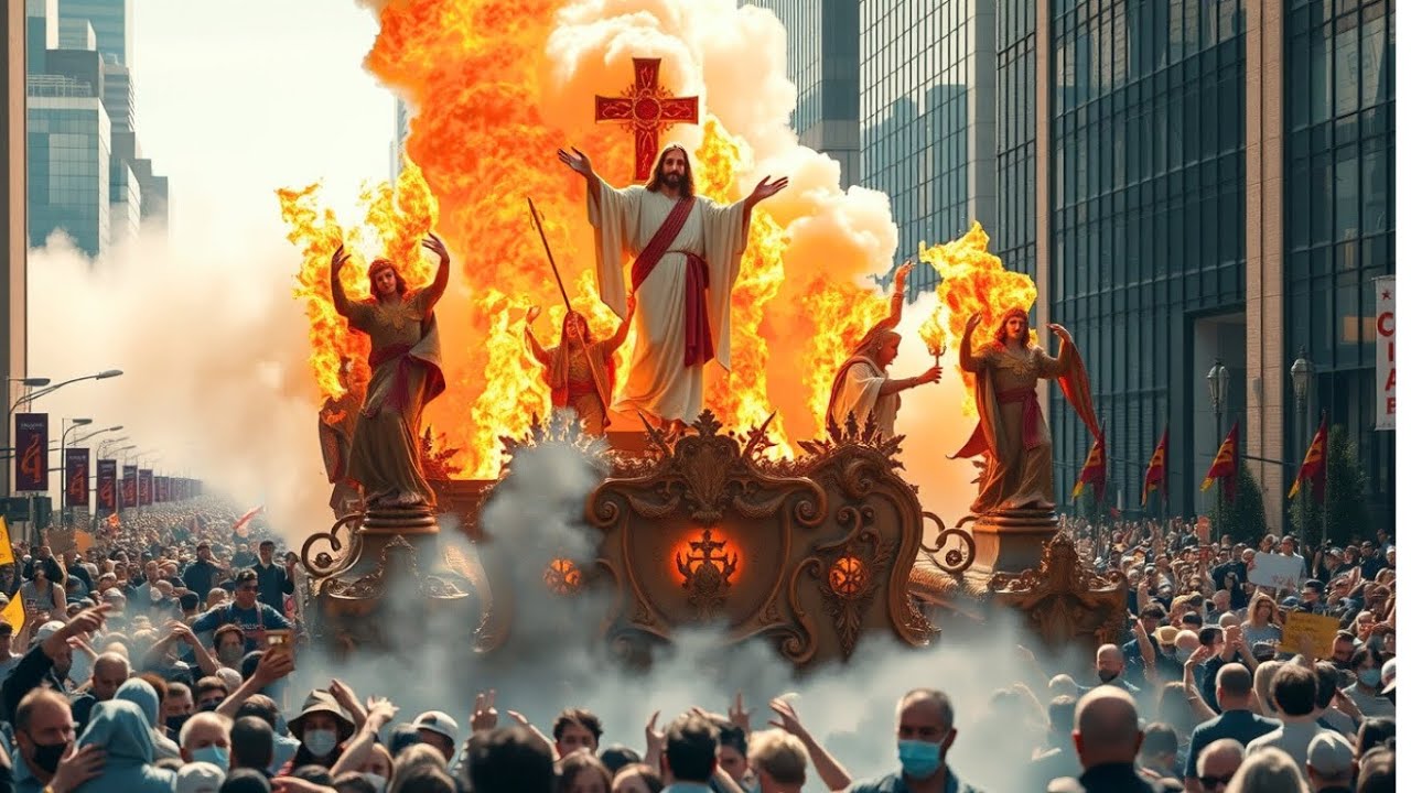The Greatest Jesus Christ Parade Ever ️ London’s Night That Never Slept ...