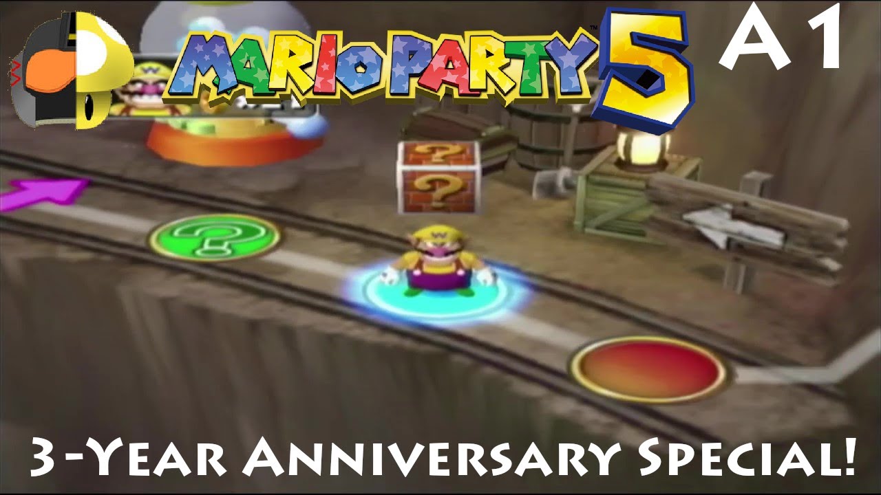 Mario Party 5 Special Part 1: Three Year Anniversary! - YouTube