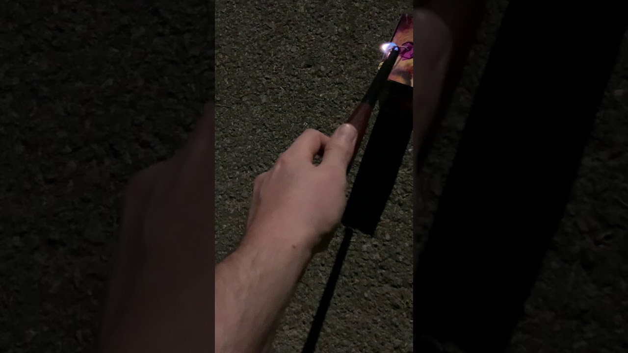 Successful Colorful Firework Burn - YouTube