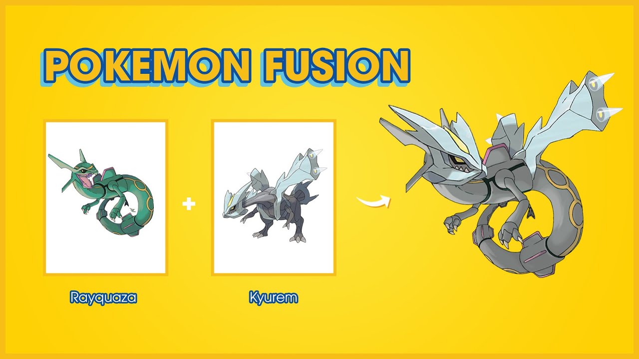 Pokemon Fusion | Rayquaza + Kyurem - YouTube