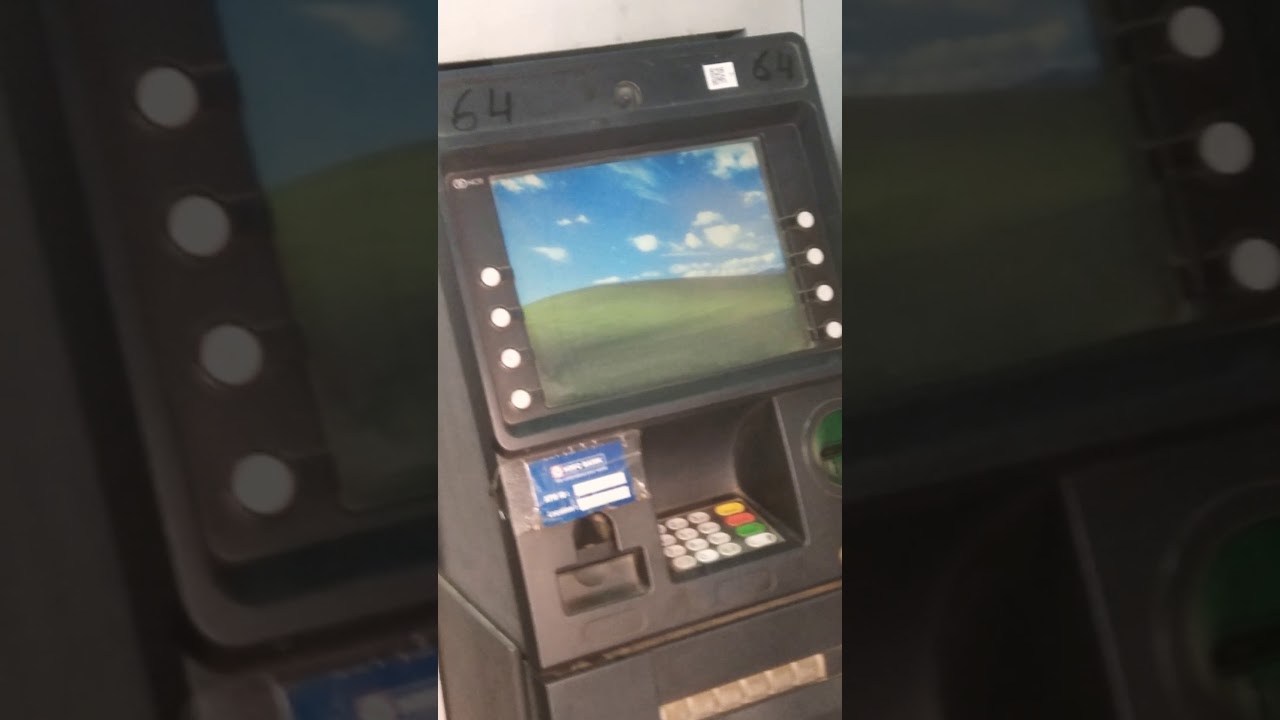 Windows xp on an ATM 🤷 - YouTube