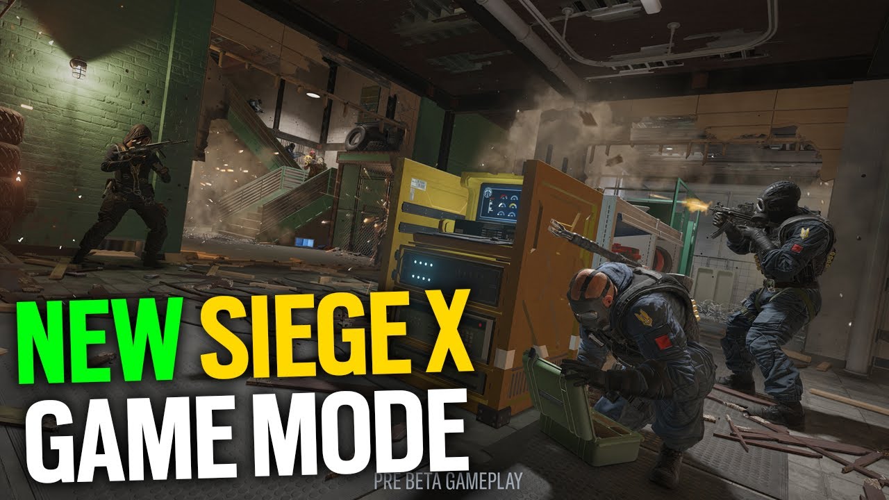 THE NEW 6V6 GAME MODE IN SIEGE X (DUAL FRONT) - YouTube