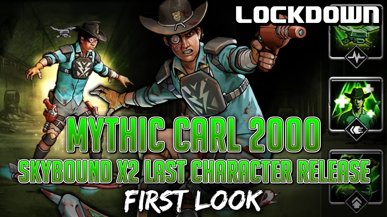 TWD RTS: Mythic Carl 2000, Final Skybound X2 Release! The Walking Dead ...