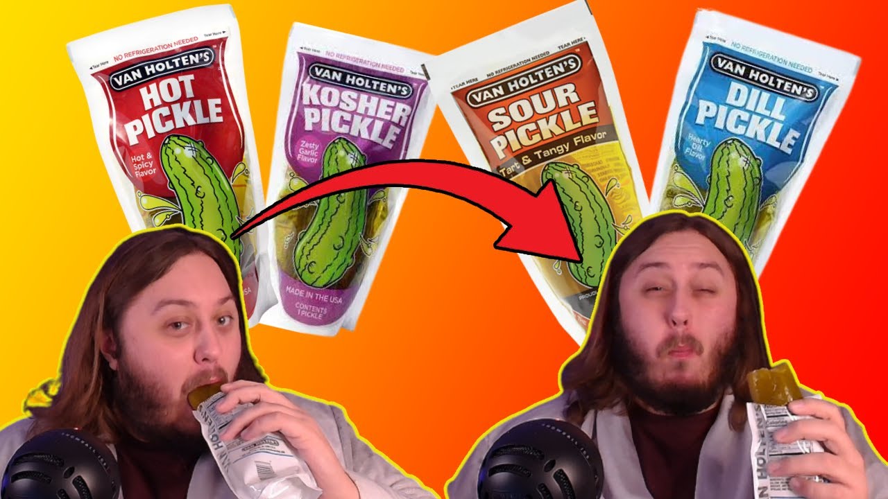 🥒British Fat Man Tries🥒 | Van Holten's Pickles | FIRST Time Trying ...