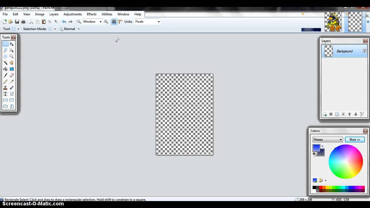 How to make a Header using Paint.net + Text Effects - YouTube