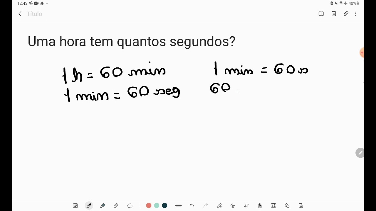 Uma Hora Tem Quantos Segundos YouTube Uma Hora Tem Quantos Segundos YouTube