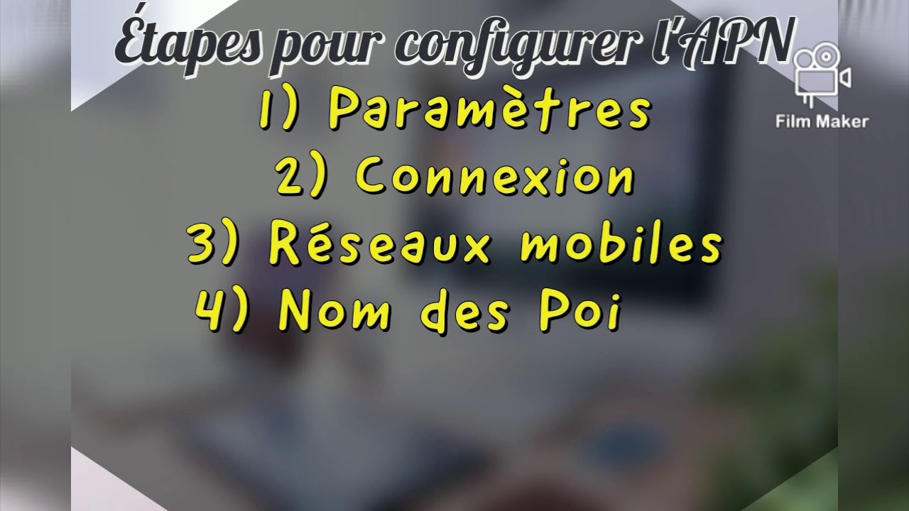 Configuration APN Natcom 4G Lte - YouTube