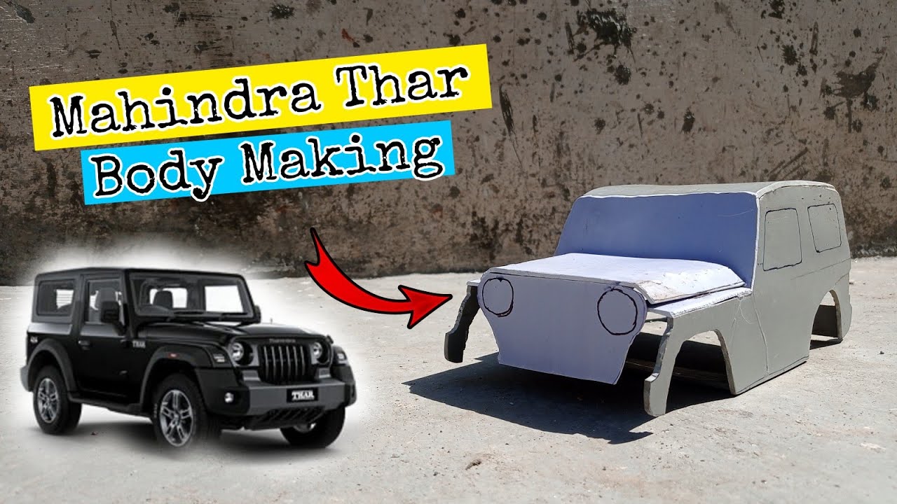 How to make thar car with pvc #scienceproject #miniature #tharlovers # ...