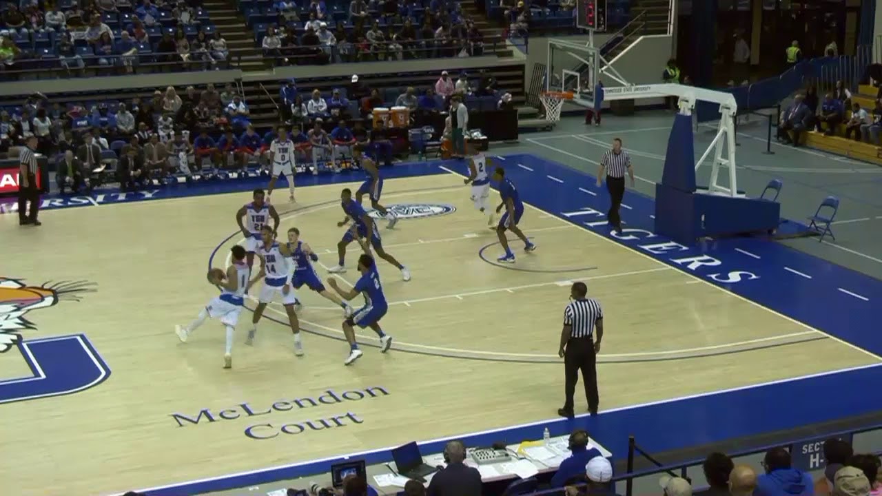 TSU Men's Basketball Highlights vs. MTSU - November 18, 2017 - YouTube