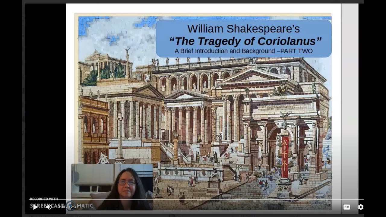 Part 2 of 2: Coriolanus Plot & Themes - YouTube