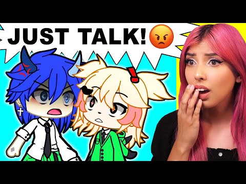 Why Won't You Talk?! 🤐 (Gacha Life Love Mini Movie)