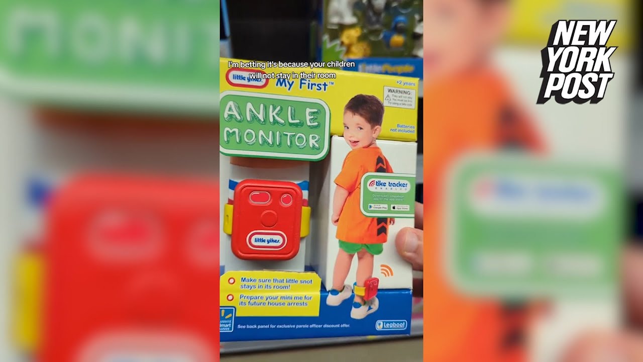 ‘Kiddie ankle monitor’ mocks house arrest to confine kids: ‘Little ...