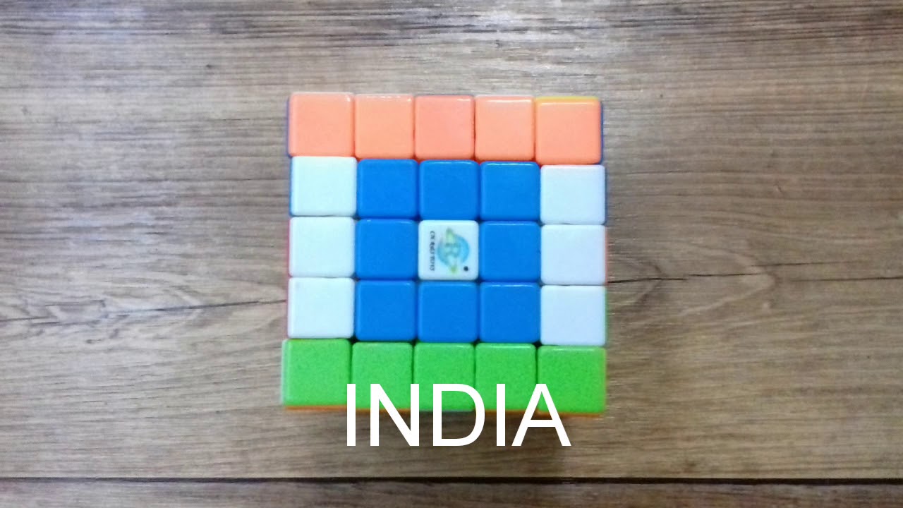 DISPLAYING THE VARIOUS FLAGS OF COUNTRY BY RUBIX'S CUBE - YouTube