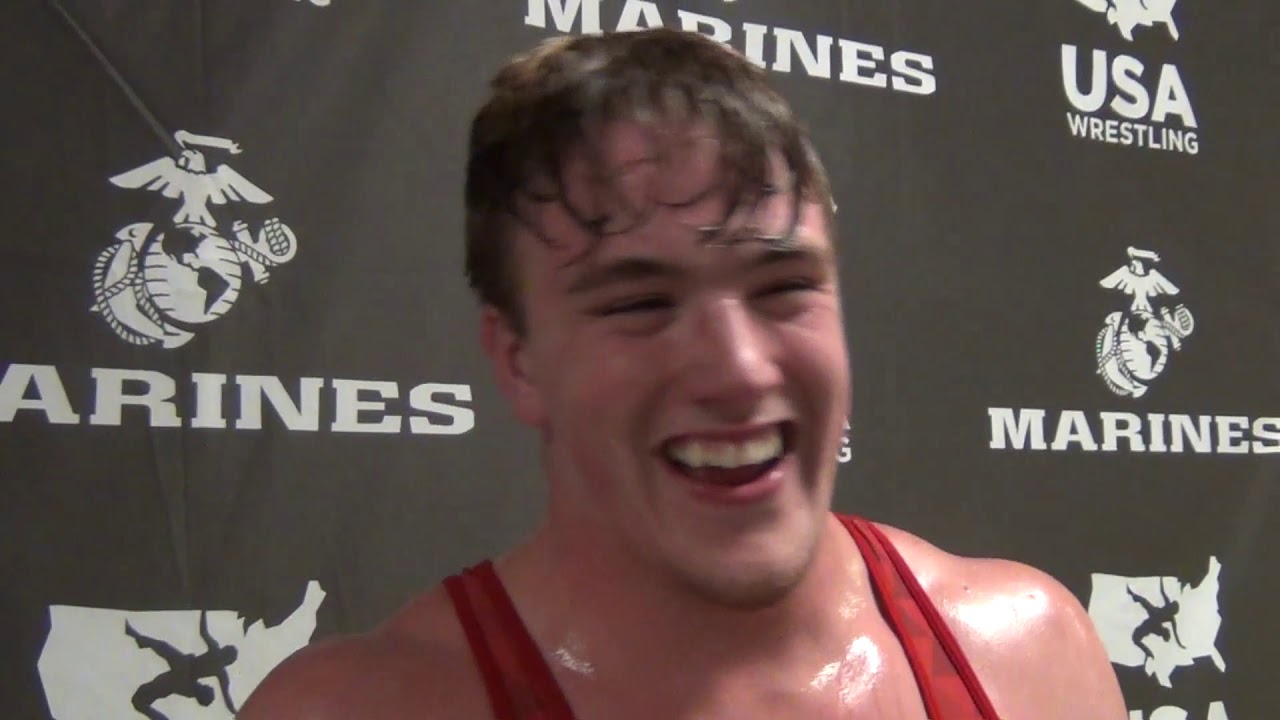 Luke Luffman (IL), 2019 Junior Men's Freestyle National champion at 285 ...