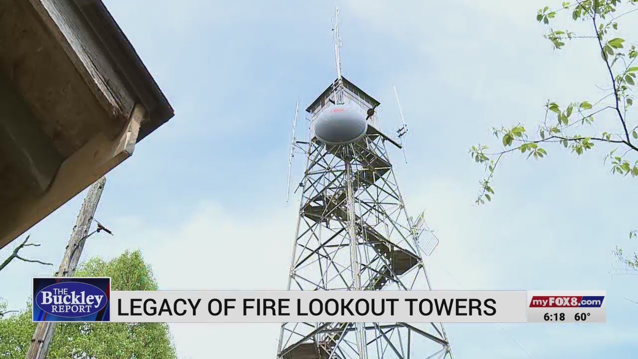 North Carolina officials discuss legacy of fire lookout towers - YouTube