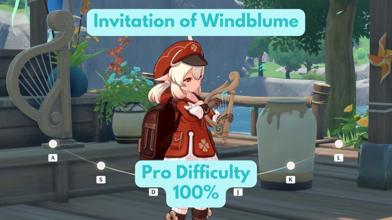 Invitation of Windblume Pro Difficulty (100%) - Genshin Impact - YouTube