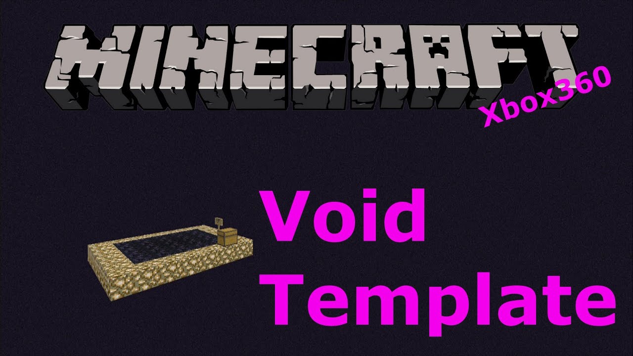 Minecraft 360: Void Template world showcase - YouTube