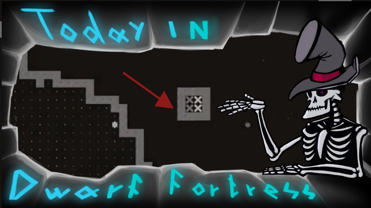 Today in Dwarf Fortress.. - What Happens When you Dig too Deep? - YouTube