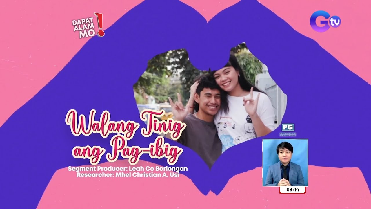 Zuh Dai at Gabriel Manalo love story, panoorin! | Dapat Alam Mo! - YouTube