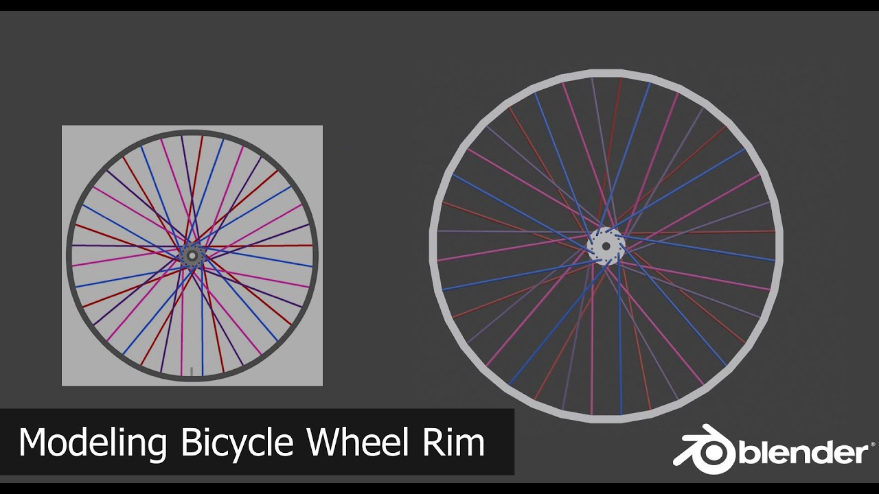 Modeling Bicycle Wheel Rim - YouTube