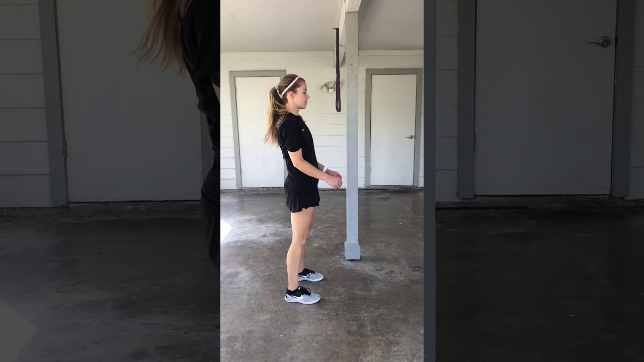 Squat to Hamstring Stretch - YouTube