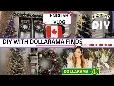 Using Dollarama Finds To Make DIY Christmas Crafts, Decorating For ...