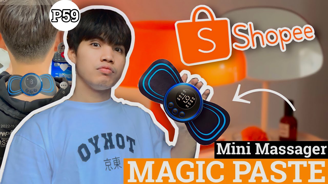 I BOUGHT A MINI MASSAGER! (Magic Paste) BAT NAMAN NANGGUGULAT! - YouTube