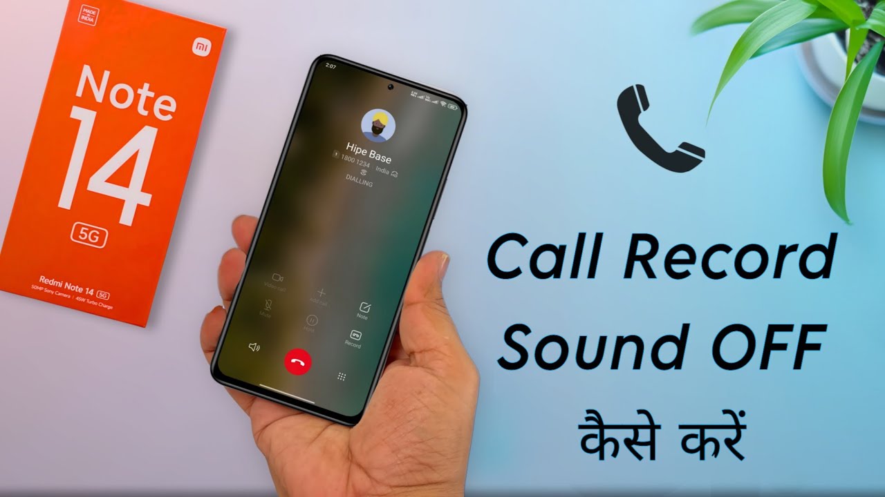 Redmi Note 14 Call Recording Settings | Redmi Note 14 Automatic Call ...