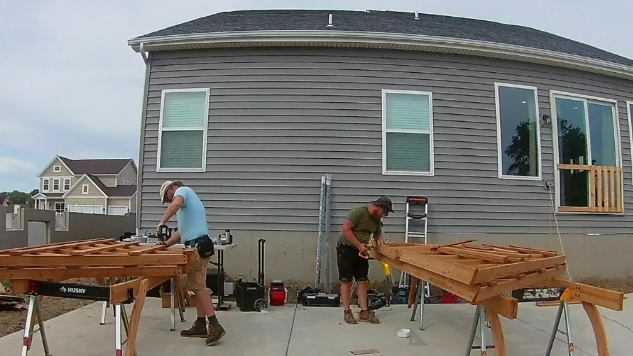 Fastest way to assemble Cordova gazebo from Sam's Club - YouTube