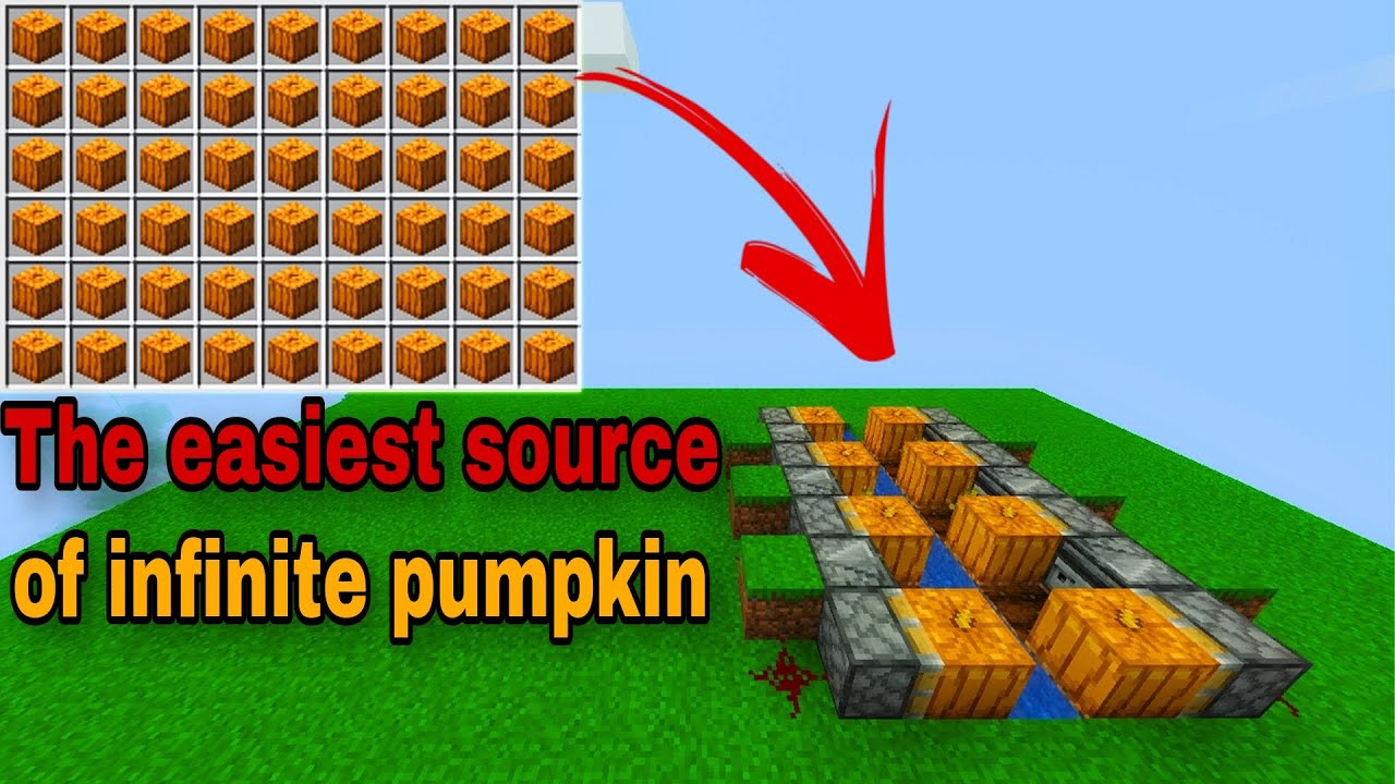 Minecraft: How to Build an Advanced Pumpkin Farm (Fastest) 1.20 # ...
