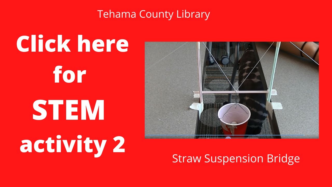 (STEM) Suspension Straw Bridge - YouTube