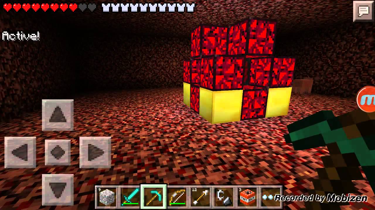 NETHER REAKTOR (MINECRAFT PE) - YouTube