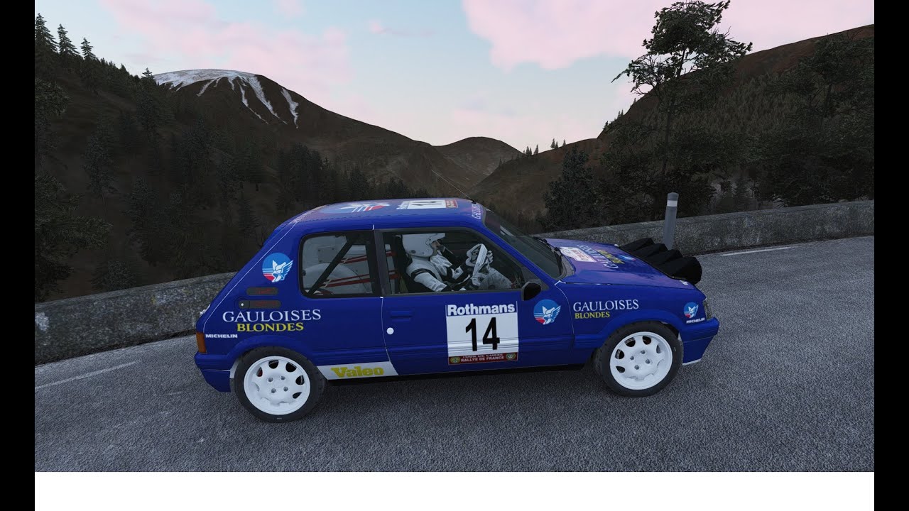 Testing the 1987 Peugeot 205 GTI Gr. A (WITH CAR DOWNLOAD LINK) at ...