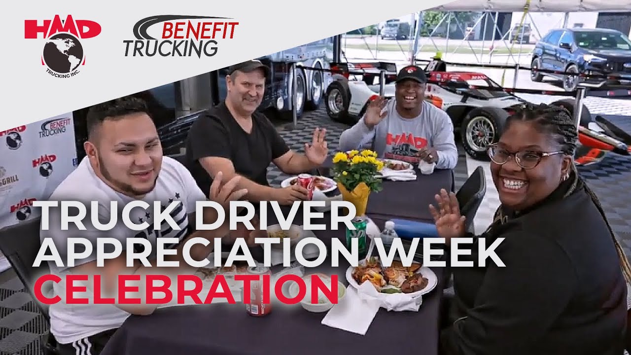 🥳 Truck Driver Appreciation Week celebration at HMD Trucking - YouTube
