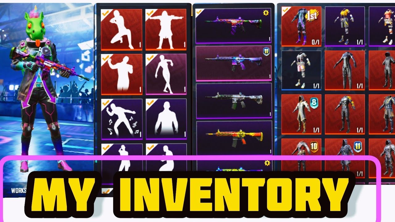 My Pubg Inventory /LoRd Venom/Pubg mobile 🇵🇰 - YouTube