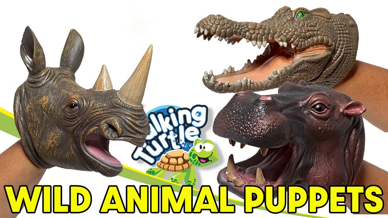 African animal PUPPETS - YouTube