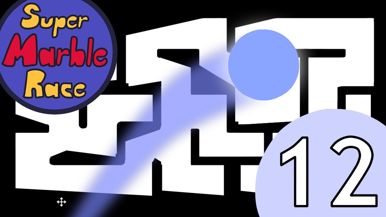 Super Marble Race #12 | "Maze Race" | (Algodoo) - YouTube