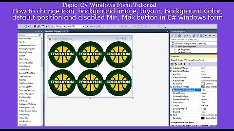 C# Windows Basic Tutorial - YouTube