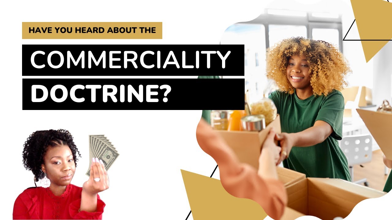 #NONPROFITS | What is The Commerciality Doctrine? - YouTube