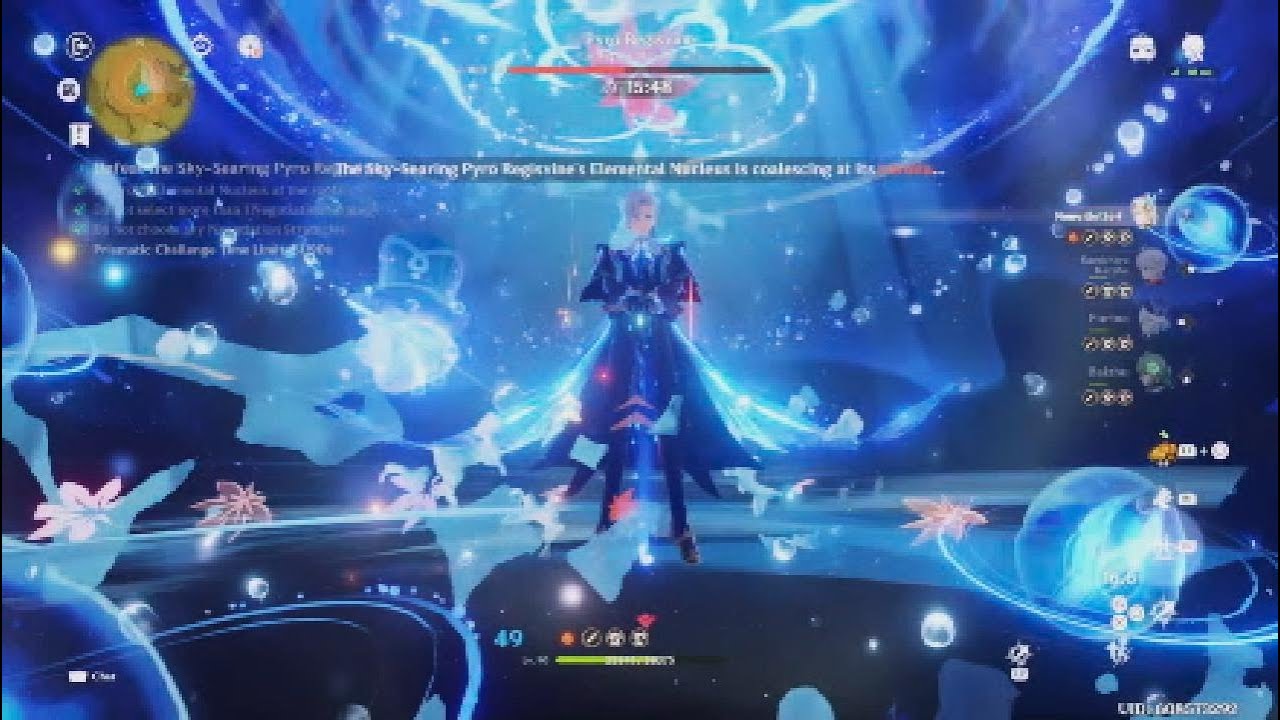 Genshin Impact Sky Searing Pyro Reg Fearless Mode - YouTube