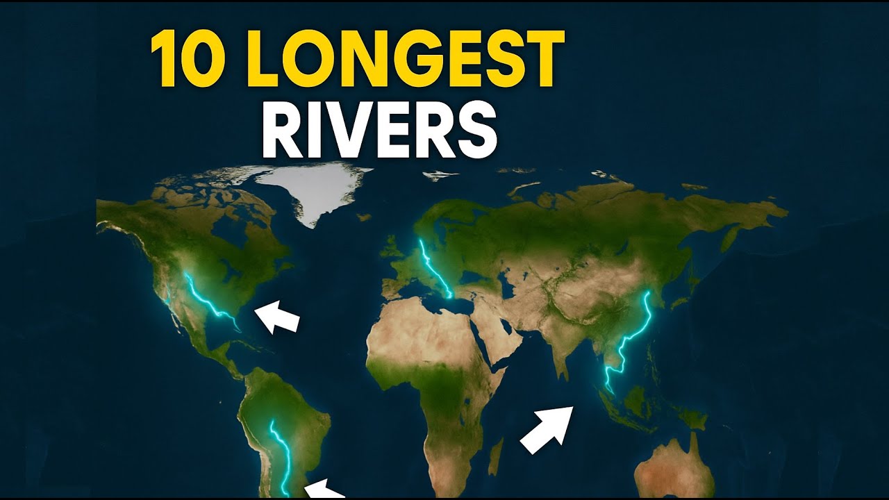 The Mind-Blowing Geography of The 10 Longest Rivers in the World ...