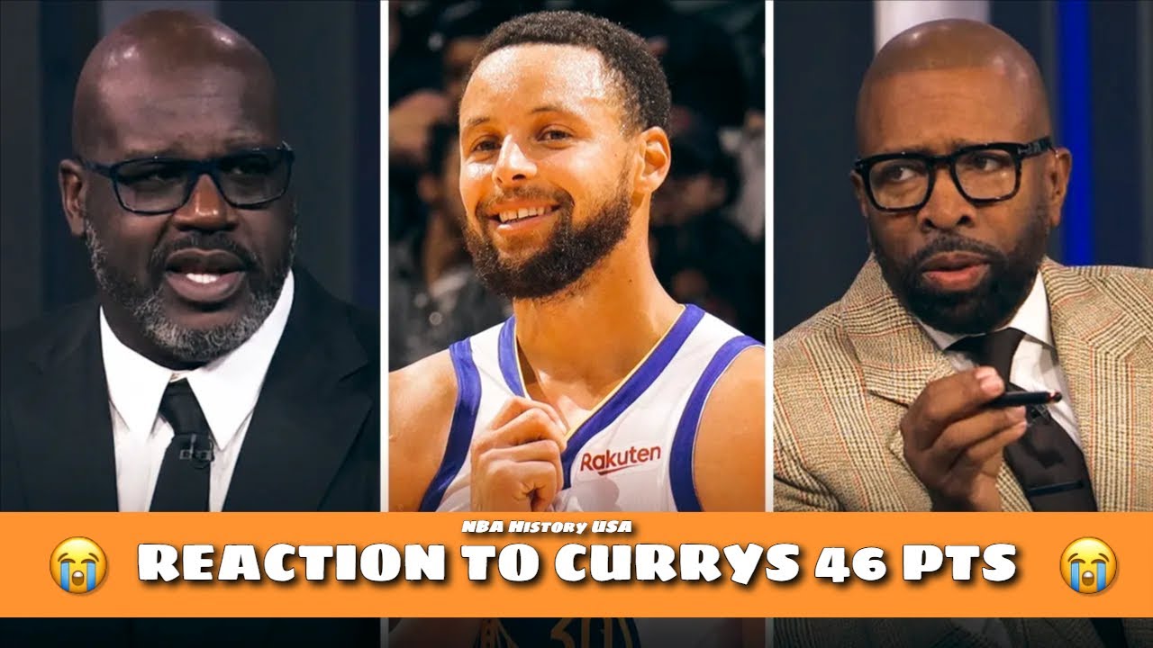 Curry’s 46-Point Explosion vs Wemby 🔥 Inside The NBA Reacts | Thunder ...