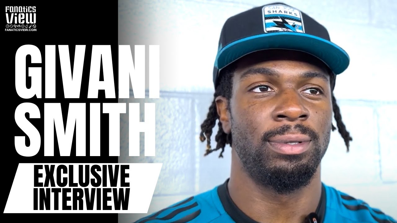 Givani Smith talks Brotherly Rivalry Growing Up to Making NHL, NHL ...