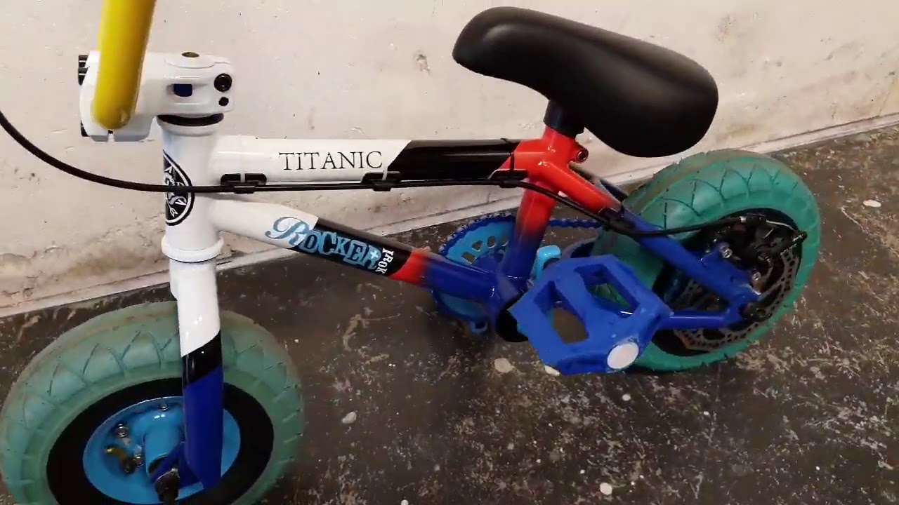 Irok Rocker BMX rear brake setup - YouTube