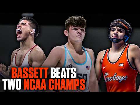 Bo Bassett Took Out 2 NCAA Champs At 2024 US Open!