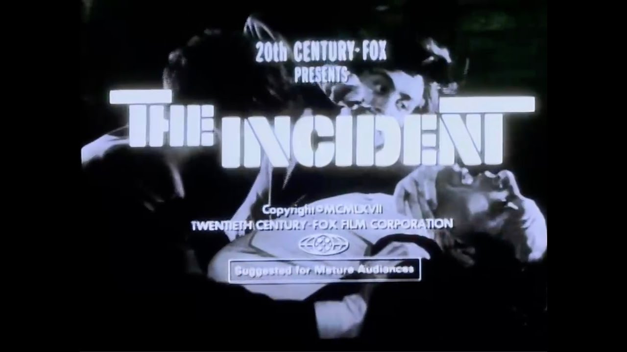 “The Incident,” 11/5/67, original theatrical trailer. - YouTube